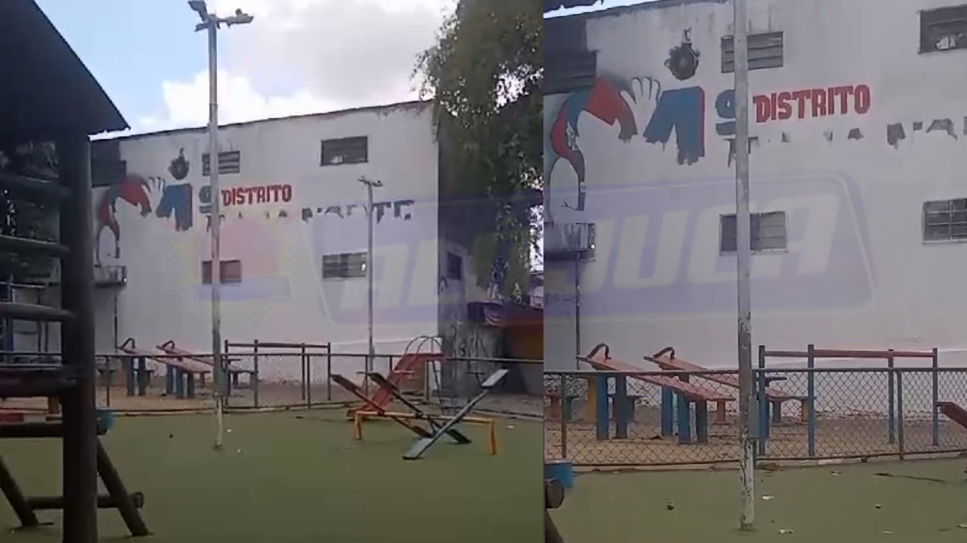 RETALIAÇÃO? Sede do 4º distrito da Bamor amanhece pintada no bairro de ...
